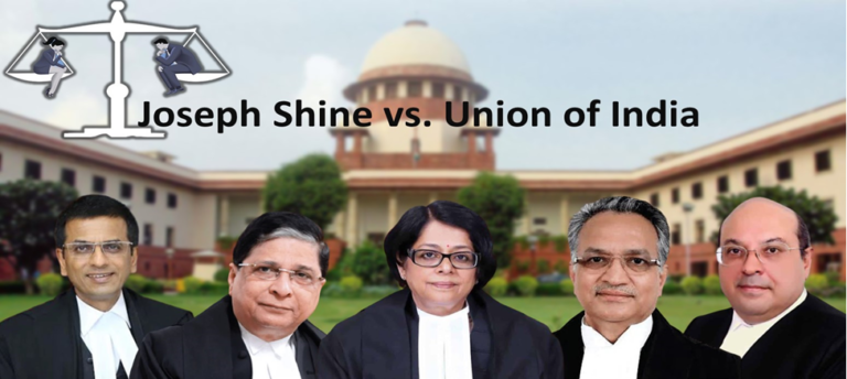 Decriminalization of Adultery: Supreme Court Judgment
